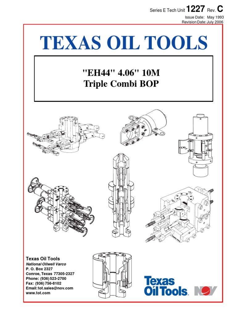 4.06 Eh 10M Triple Combi Bop | PDF | Valve | Mechanical Engineering