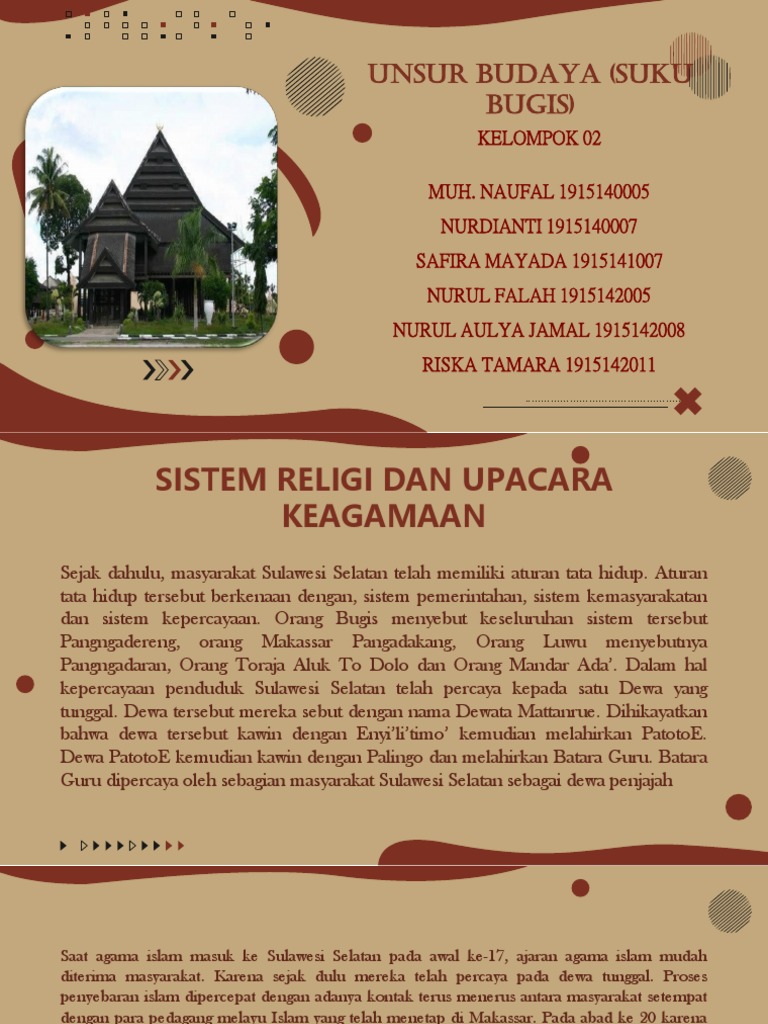 Sistem Religi dan Budaya Suku Bugis | PDF | Agama & Spiritualitas