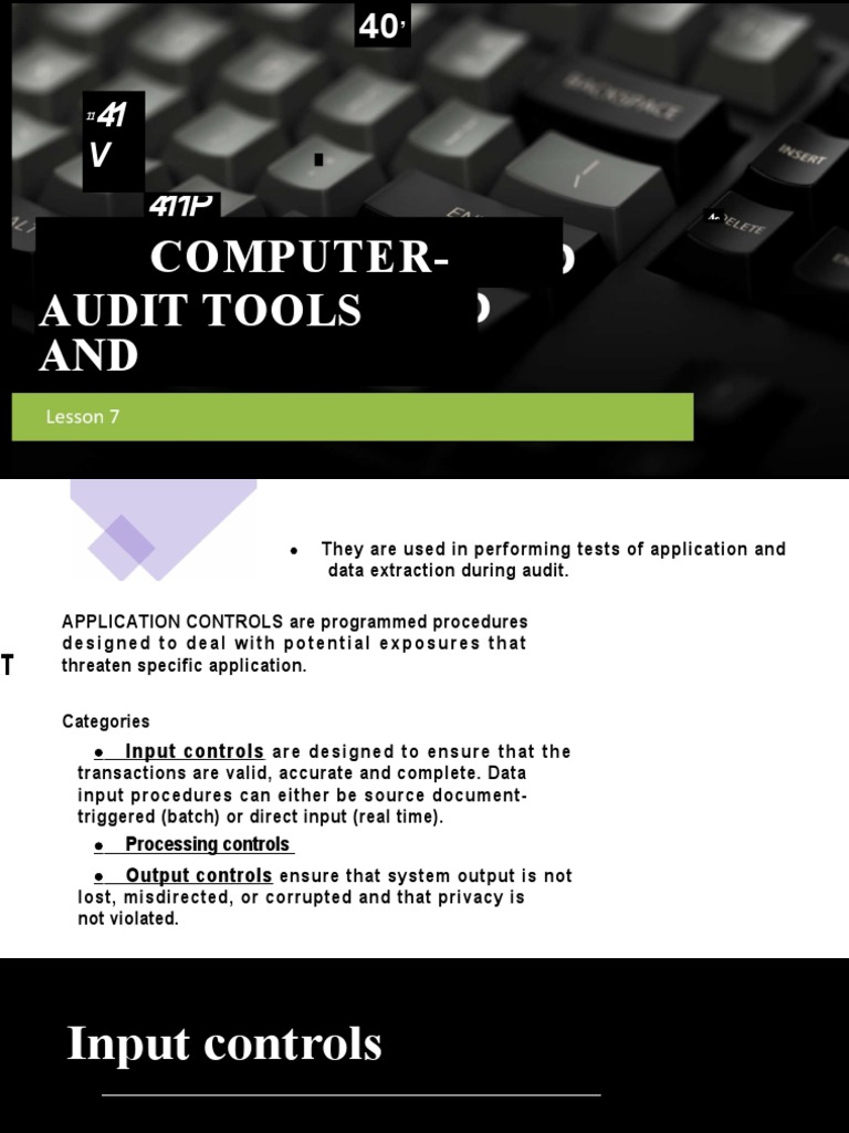 001 Computer Audit Assisted Tools and Techniques | PDF | Audit | Computing