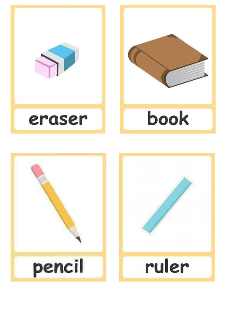 School Objects | PDF