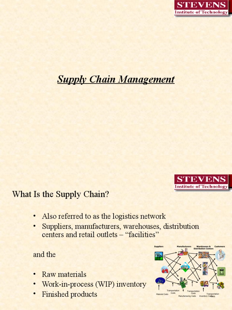 Supply Chain Management | PDF
