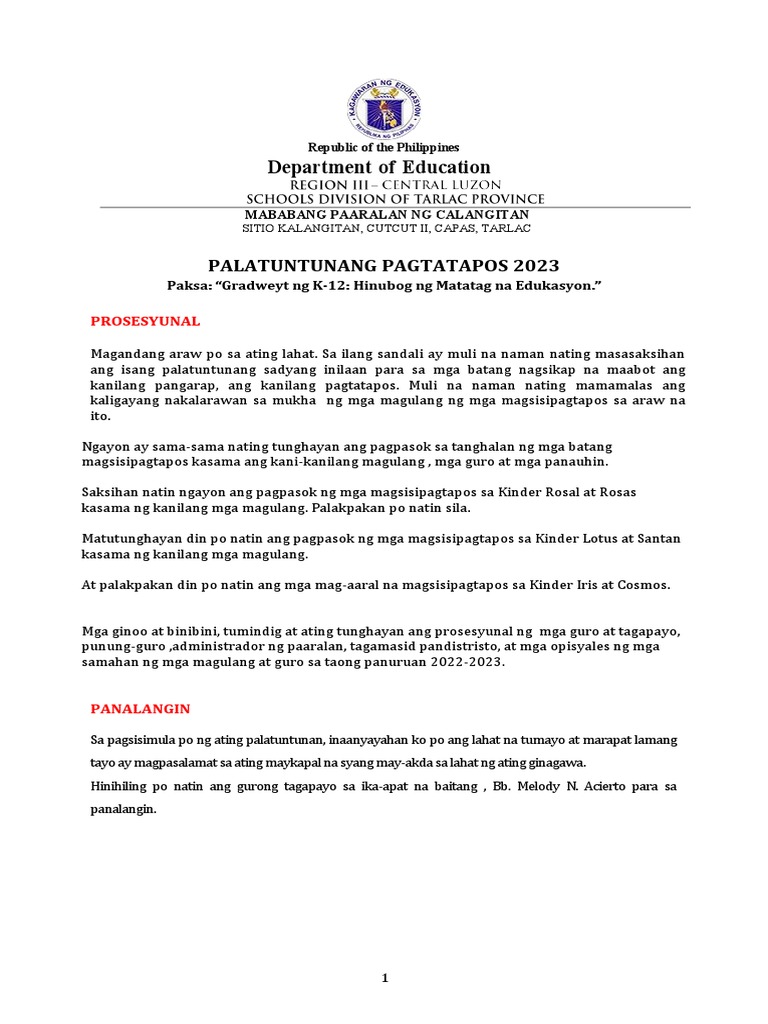 Moving Up Script | PDF