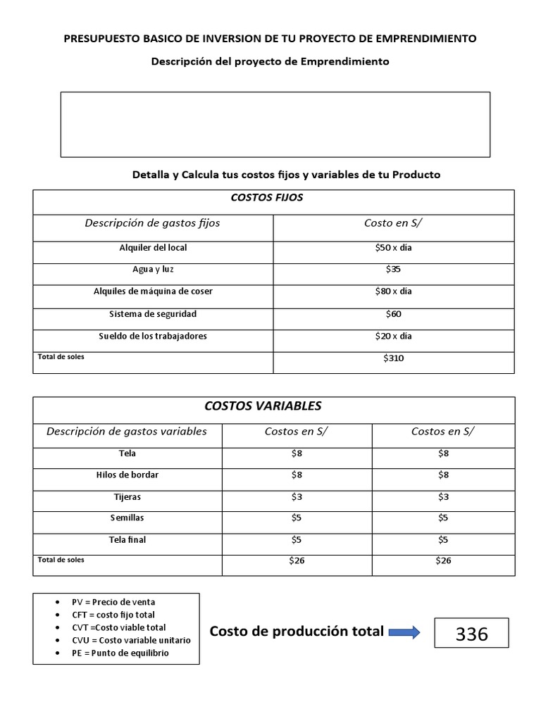 Costos EPT | PDF | Presupuesto | Economias