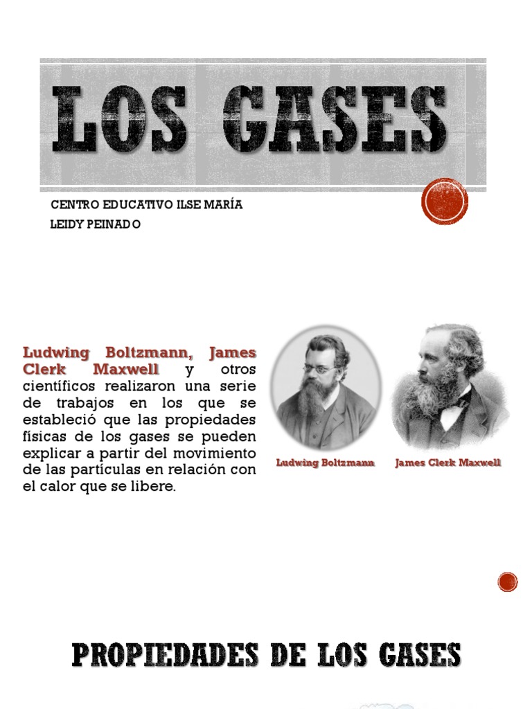 Propiedades y Leyes de los Gases | PDF | Gases | Presión