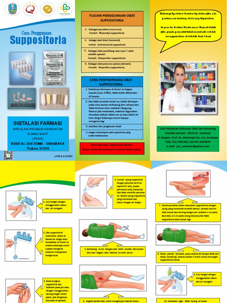 Cara Penggunaan Suppositoria | PDF