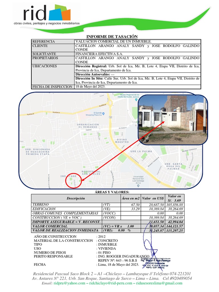 44 Castillon Arango Analy Sandy | PDF | Valoración (Finanzas)