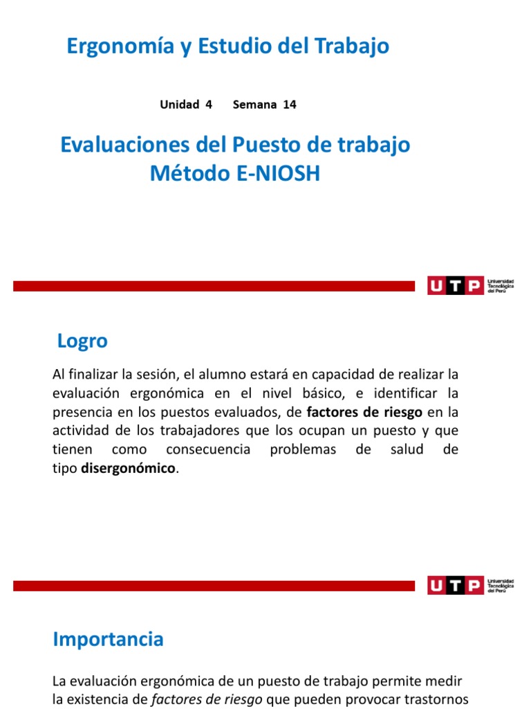 S14.s1-Material - Metodo E - Niosh | PDF
