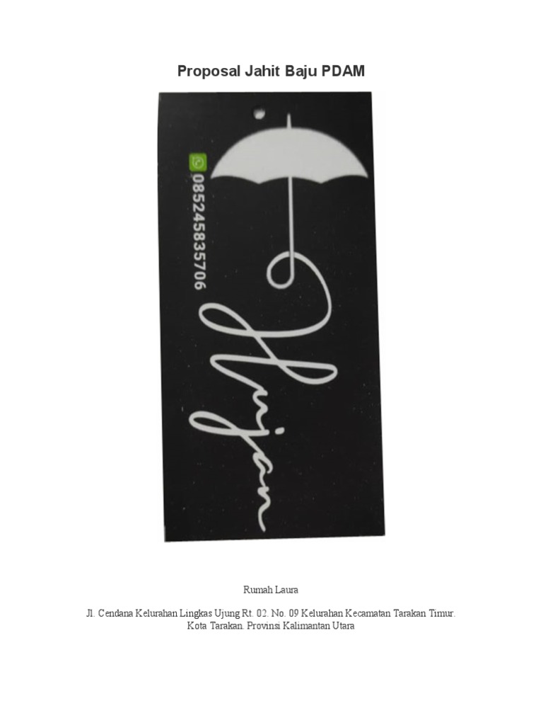 Proposal Usaha | PDF