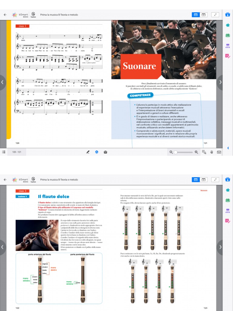 Suonare Il Flauto Dolce - Metodo e Brani Con Audio Ascolti | PDF