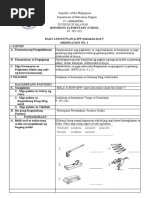 COT EPP 5. Batayang Kaalaman at KAsanayan Sa Gawaing Pang-Elektrisidad | PDF