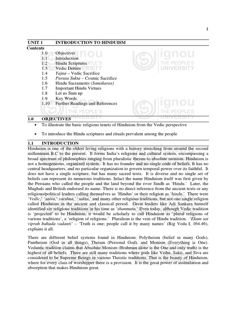 Hinduism | PDF | Vedas | Brahman