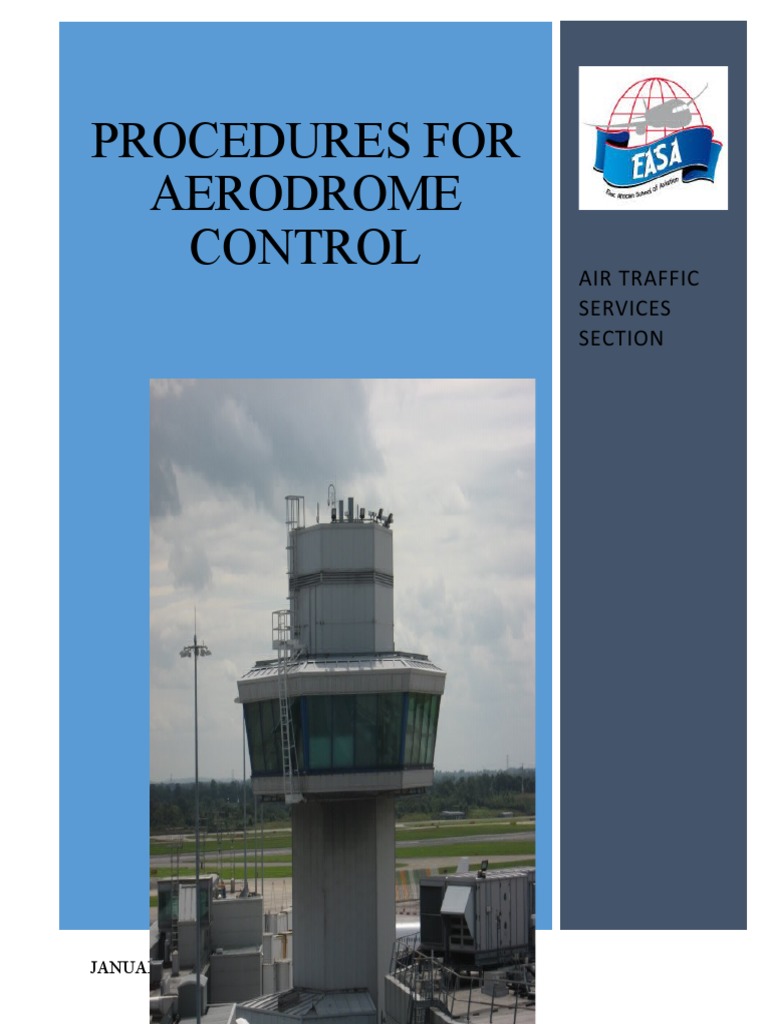 Aerodrome Control Procedures Overview | PDF | Air Traffic Control | Runway