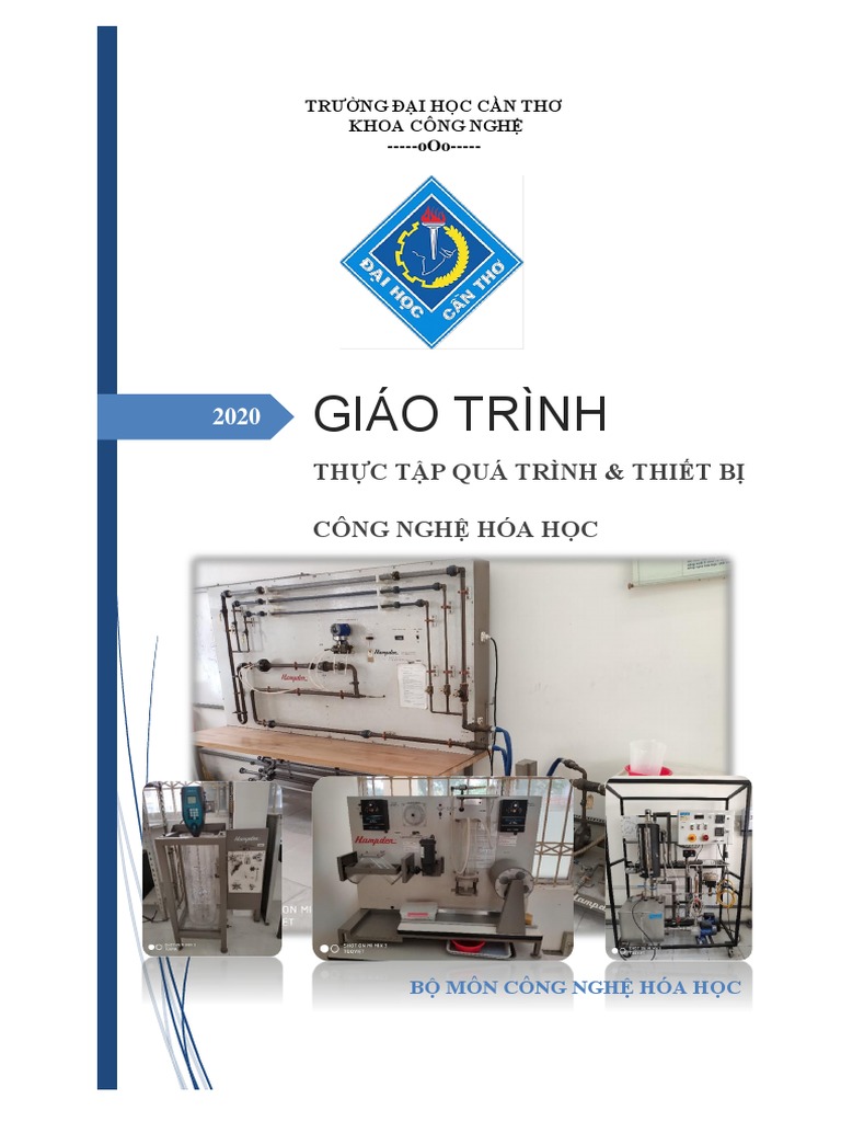 Giao Trinh Thi Nghiem Qua Trinh Thiet Bi CNHH | PDF