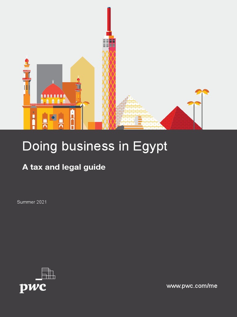 PWC Doing Business in Egypt 2021 | PDF | Tax Deduction | Precedent