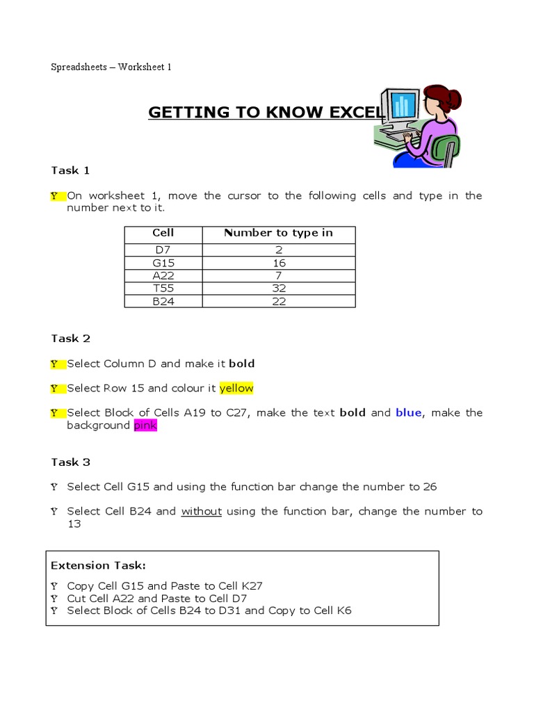 Y56 Spreadsheets Worksheets | PDF | Spreadsheet | Microsoft Excel