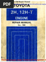 Toyota Engine 3s Fe Service Repair Manual | PDF | Business | Technology ...