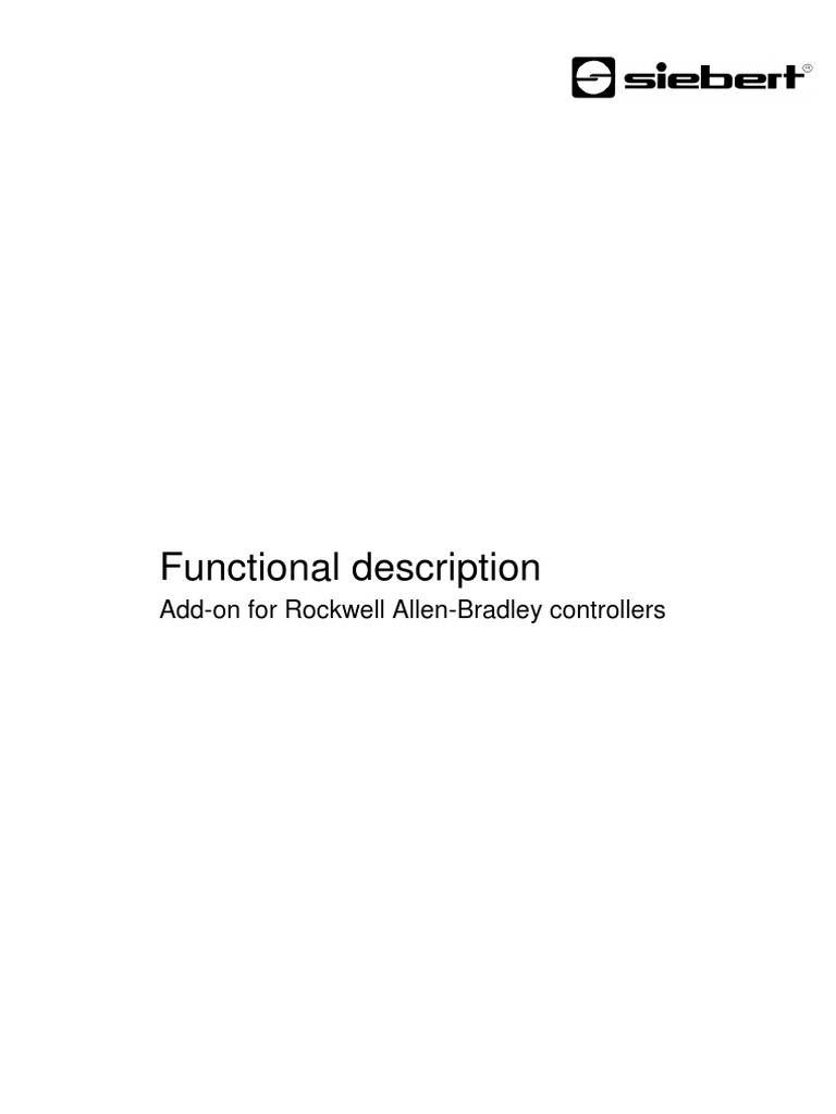 BAL Add-On Rockwell EN | PDF | Parameter (Computer Programming) | String (Computer Science)