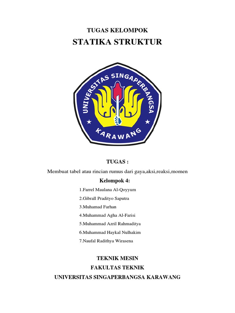 Rumus dan Jenis Gaya dalam Statika | PDF | Filsafat