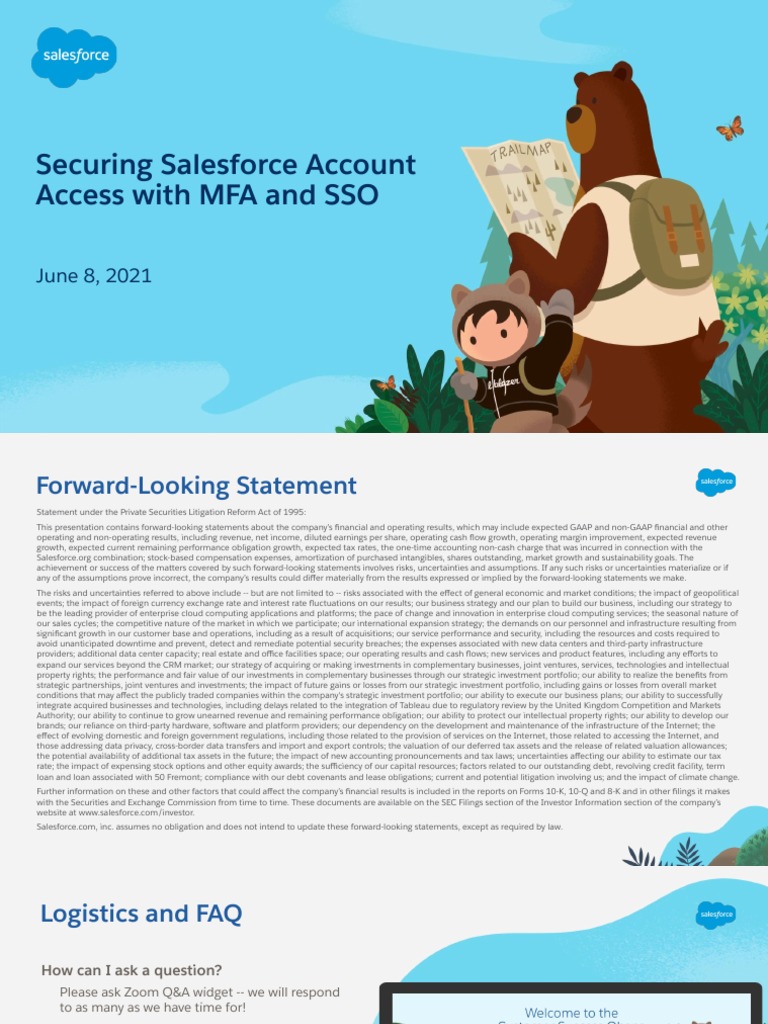 Securing Salesforce Account Access With MFA and SSO | PDF | Business ...