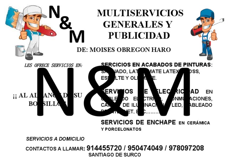 Slogan de Multiservicios | PDF