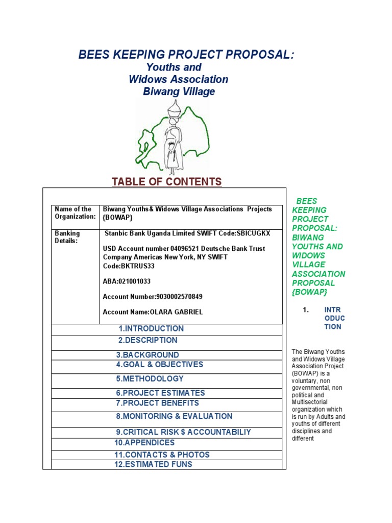 Bees Keeping Project Proposal | PDF