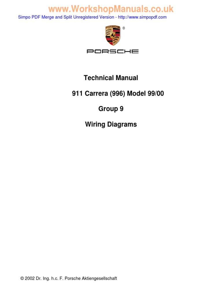 Revue Technique Porsche 911 Carrera996 | PDF