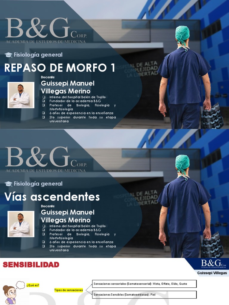 Repaso-Banqueo Examen Parcial Morfo 1 | PDF | Dolor | Escuchando