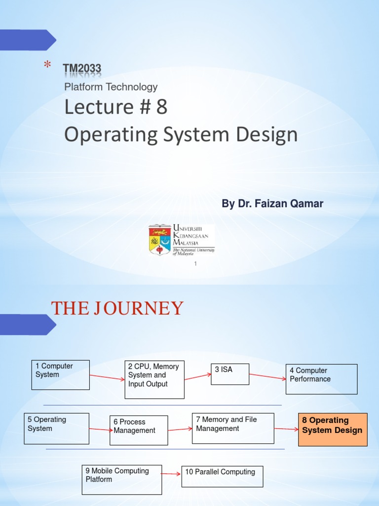 Lecture 8 Operating System Design by FQ | PDF | Kernel (Operating ... Lecture 8 Operating System Design by FQ | PDF | Kernel (Operating ...
