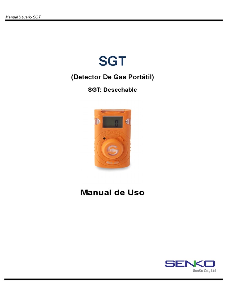 SGT Manual Es | PDF