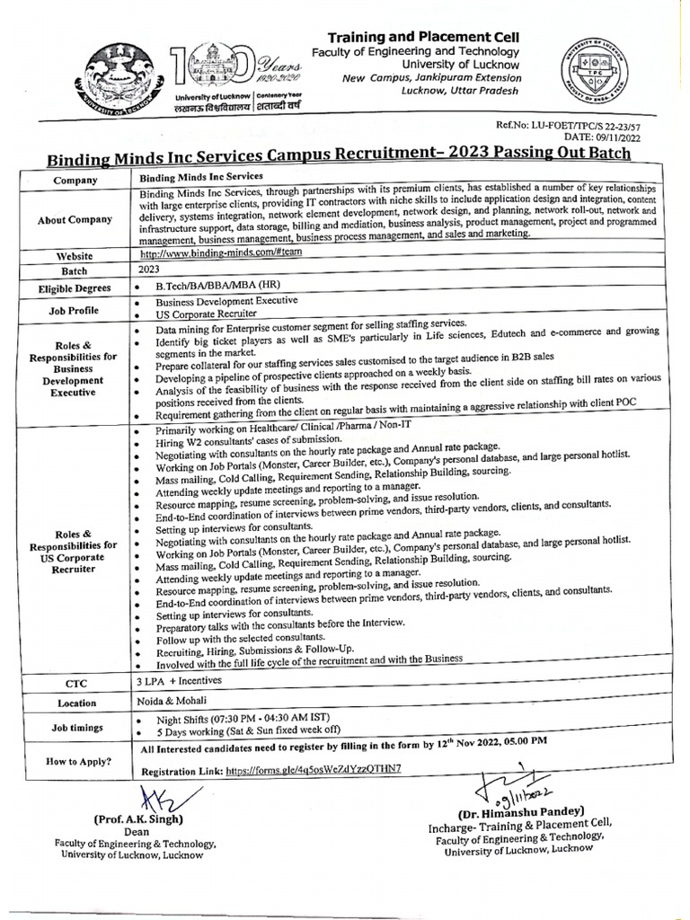 Binding Minds Inc Services Campus Placement Pdf