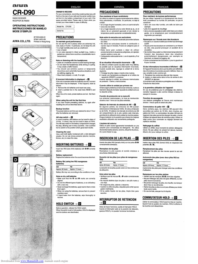 Aiwa | PDF | Information And Communications Technology | Electrical Engineering