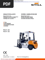 Komatsu Forklift FG 20-25-30 11 Parts Book | PDF