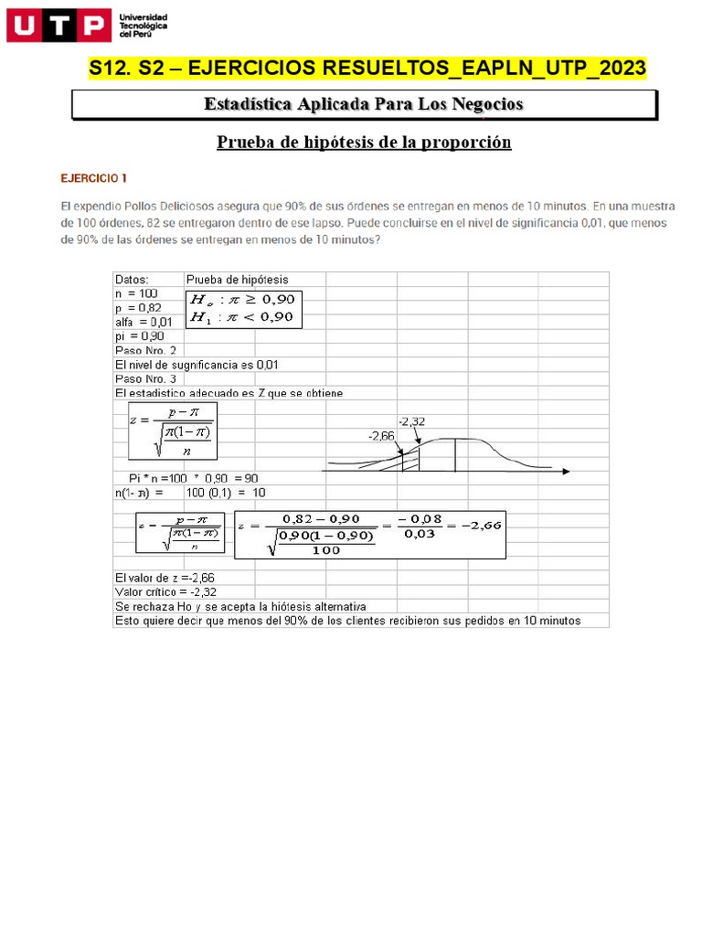 S12.s2 - EJERCICIOS RESUELTOS - EAPLN - UTP - 2023 | PDF | Ciencia y matemáticas | Informática