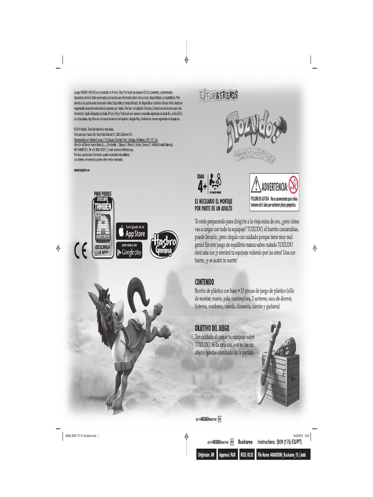 Tozudo Instrucciones | PDF
