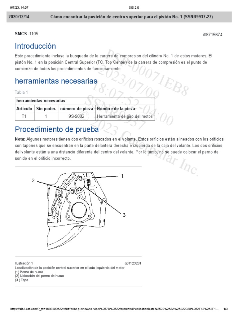 Posición del Pistón en el Cilindro 1 | PDF | Tecnología