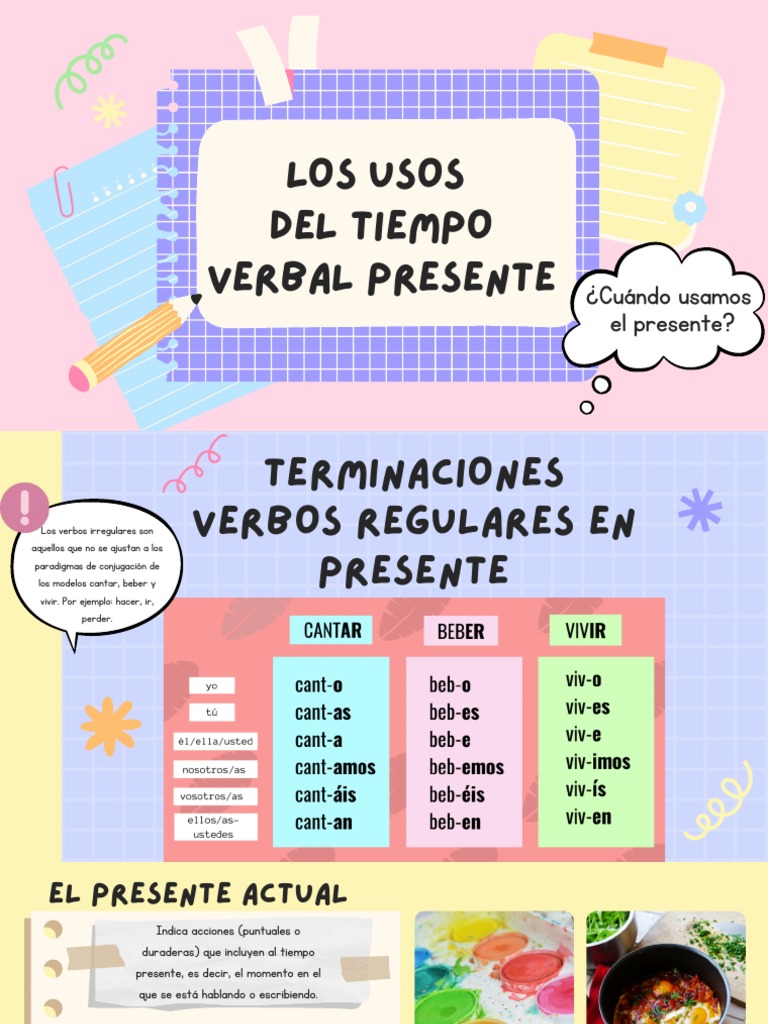 USOS DEL PRESENTE en Español | PDF