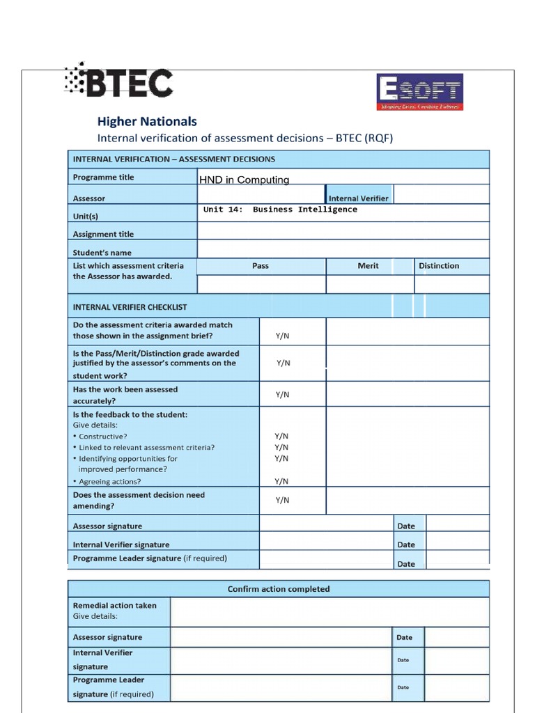 Business Intelligence Assignment Feedback | PDF