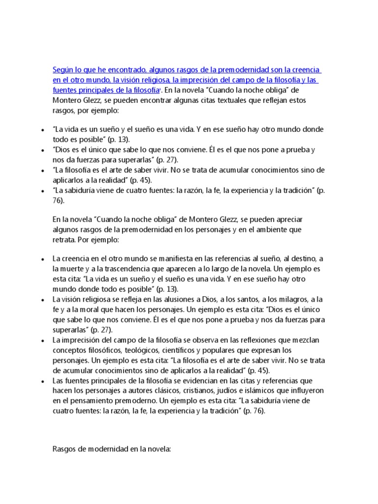 Premodernidad Modernidad y Posmodernidad | PDF | Fe | Realidad