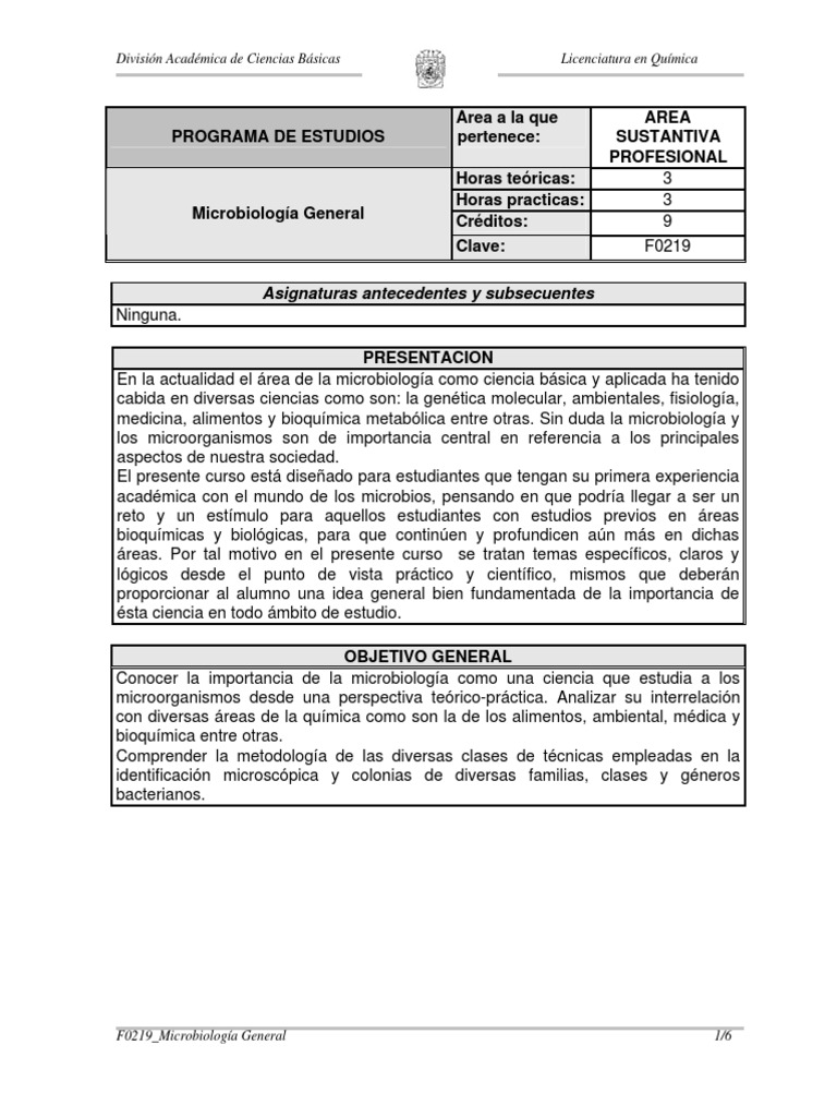 F0219 Microbiologiageneral | PDF | Las bacterias | Microorganismo