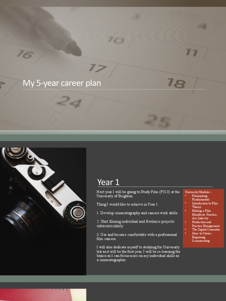 5 Year Plan | PDF | Cinematography