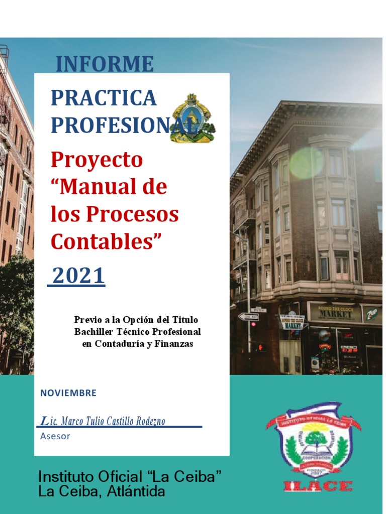 INFORME FINAL P.P Manual Del Proceso Contable | PDF INFORME FINAL P.P Manual Del Proceso Contable | PDF