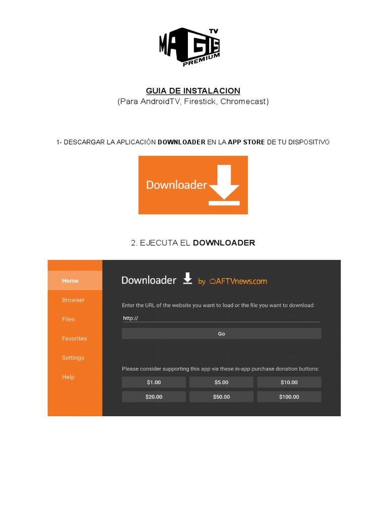 Guia de Instalacion Magistv Premium | PDF | Informática