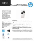 HP COLOR LJ E X57945dn Datasheet | PDF | Image Scanner | Fax