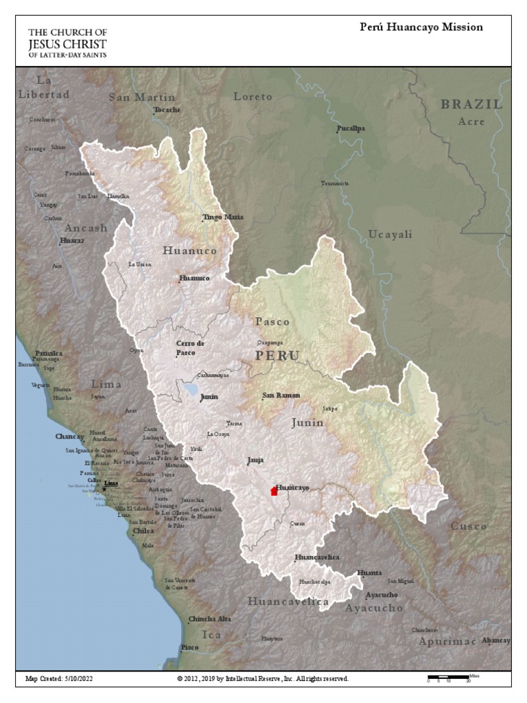 Misión Perú Huancayo - (1986392) - Letter Size | PDF | Perú