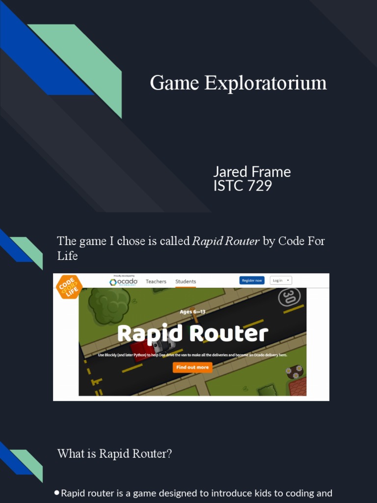 Game Exploratorium Rapid Router | PDF | Programming Language | Scripting Language