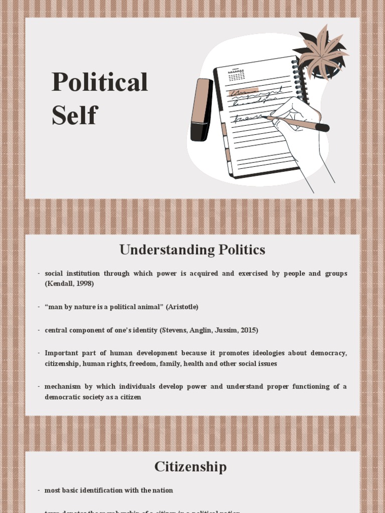 Political Self | PDF | Socialization | Citizenship