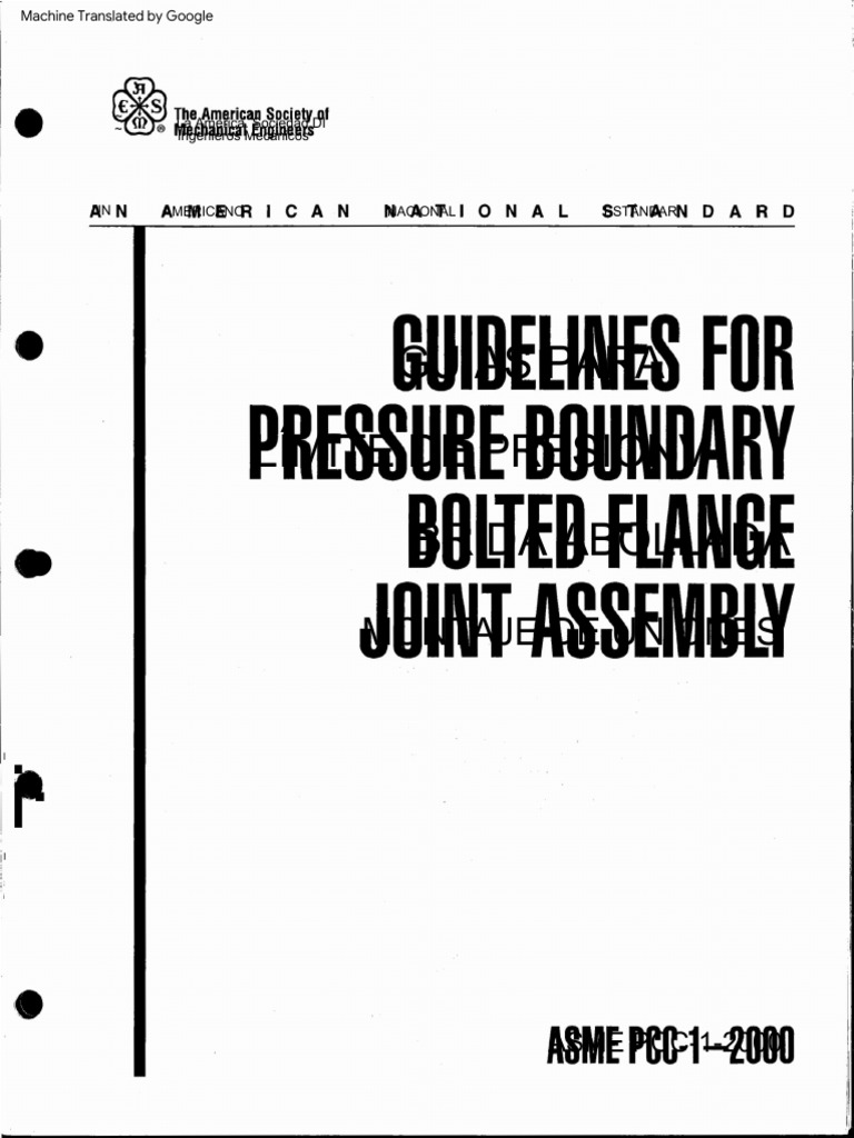 ASME-torquesGuidelines EDITABLE | PDF | Tornillo | Ingeniería mecánica