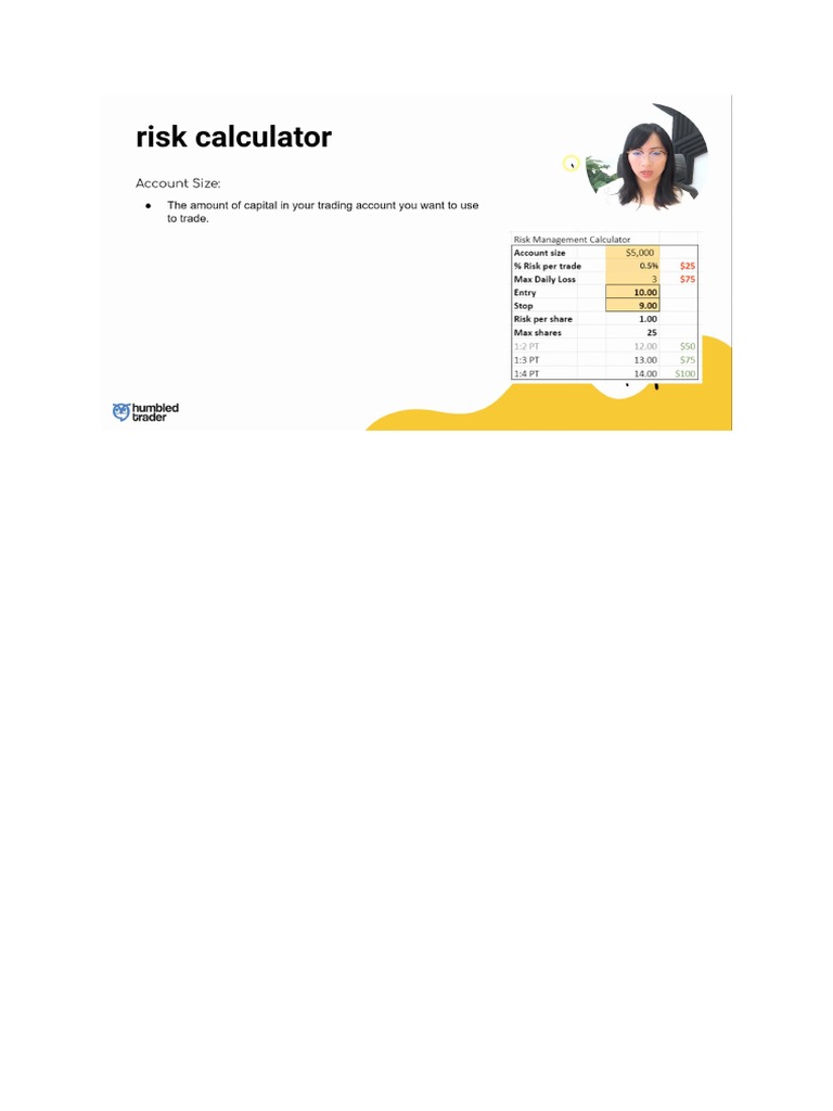 Risk Calculator | PDF