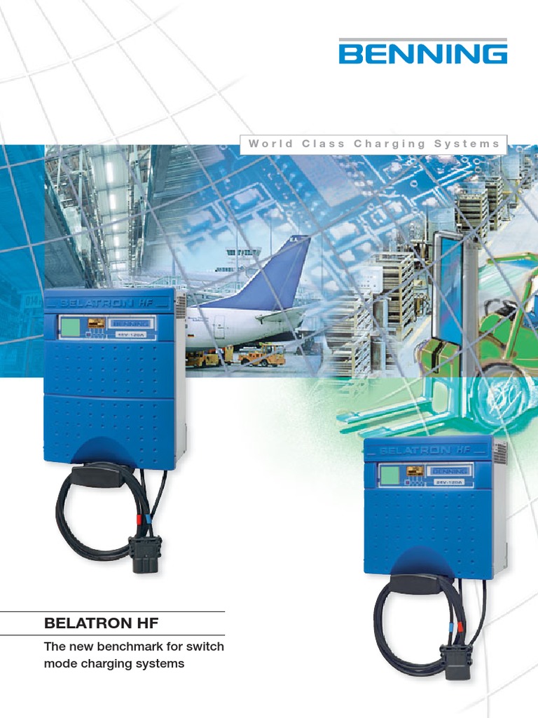 Belatron HF Charger Overview | PDF | Battery Charger | Rechargeable Battery