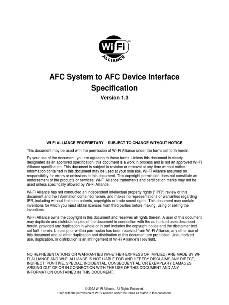 AFC System To AFC Device Interface Specification v1.3 | PDF | Hypertext Transfer Protocol | Json